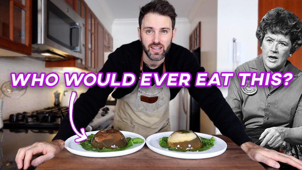 Julia Child’s most disgusting recipe is Aspic - YouTube