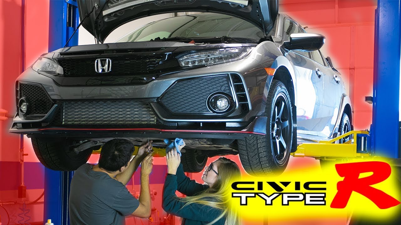 Honda Civic Type R Mods for Track - YouTube