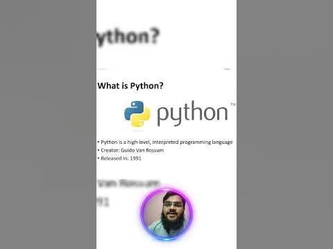 What is Python #shorts #python #programming #pythonforbeginners #pythontutorial #coding - YouTube