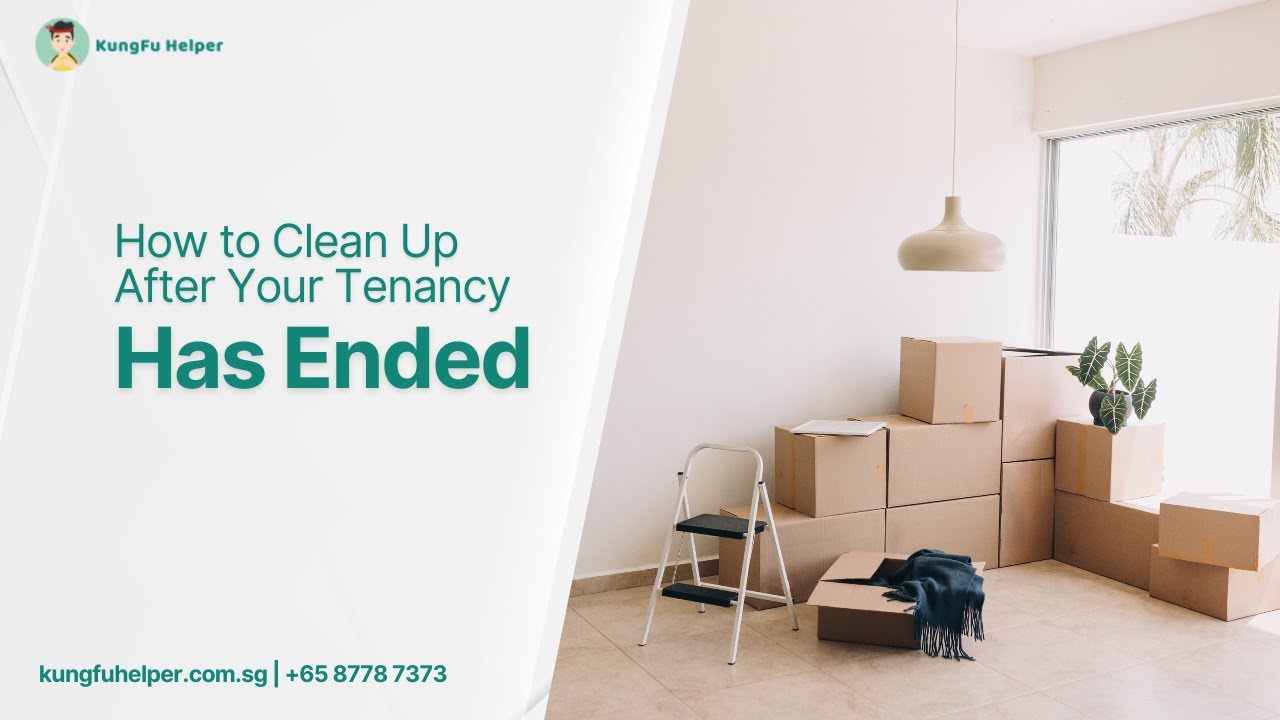 How to Clean Up After Your Tenancy Has Ended - YouTube