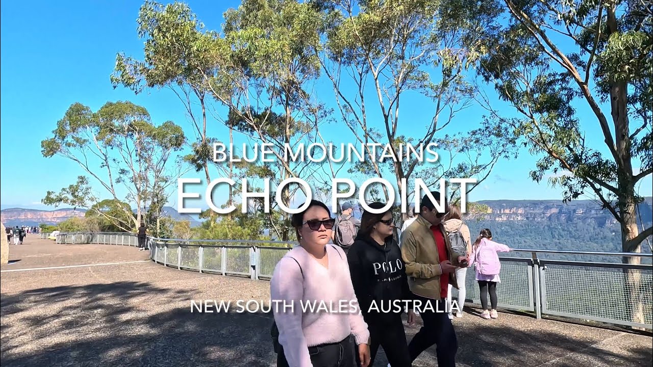 Echo Point, Blue Mountains, New South Wales, Australia - YouTube