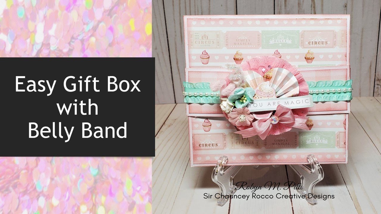 Easy Card Gift Box Tutorial | ASC DT Project - YouTube
