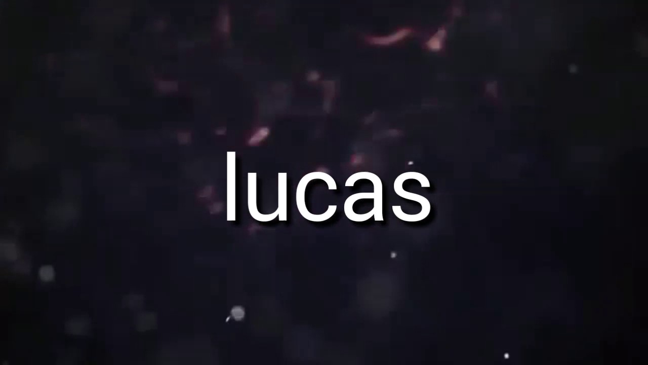Intro para Lucas Android br ------ by euzinho - YouTube