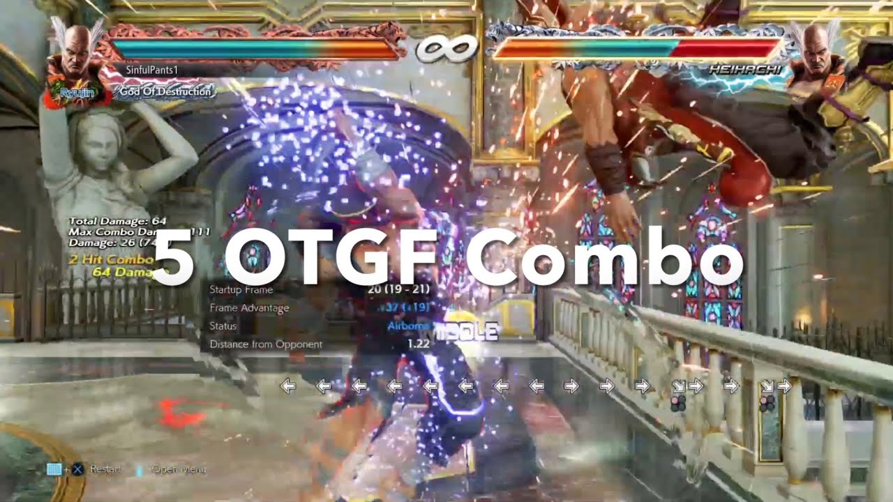 5 OTGF Combo Heihachi - YouTube