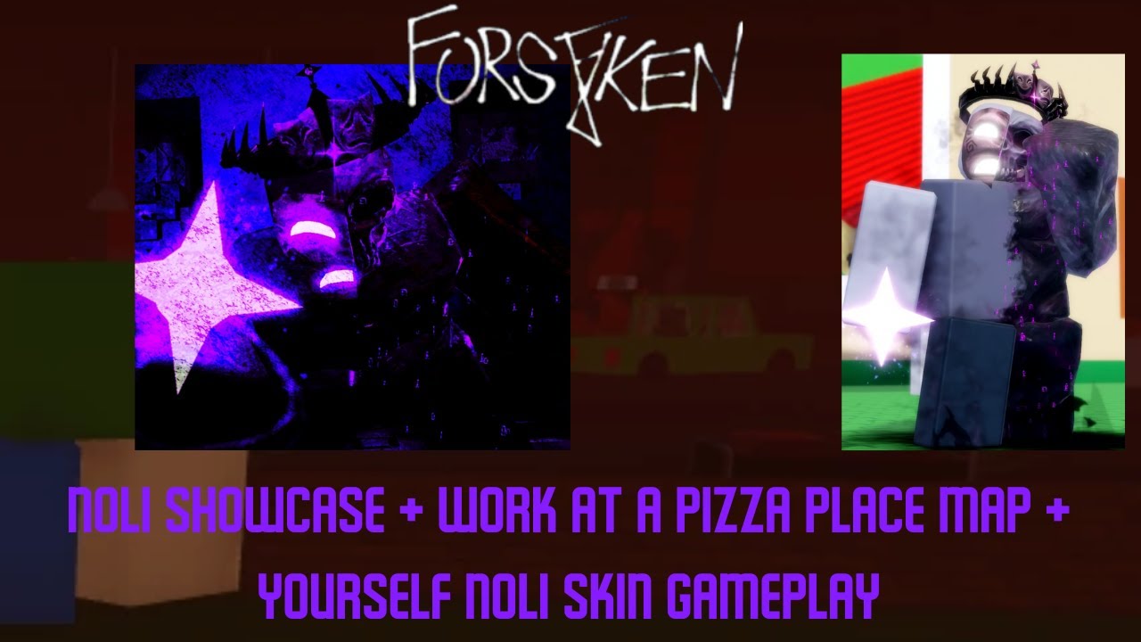 Noli Showcase + Work at a Pizza Place Map + Yourself Noli Skin Gameplay ...