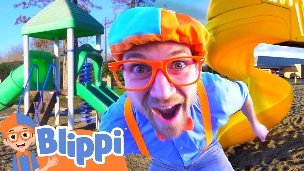 Play At The Park With Blippi! | Moving And Learning With Blippi ...