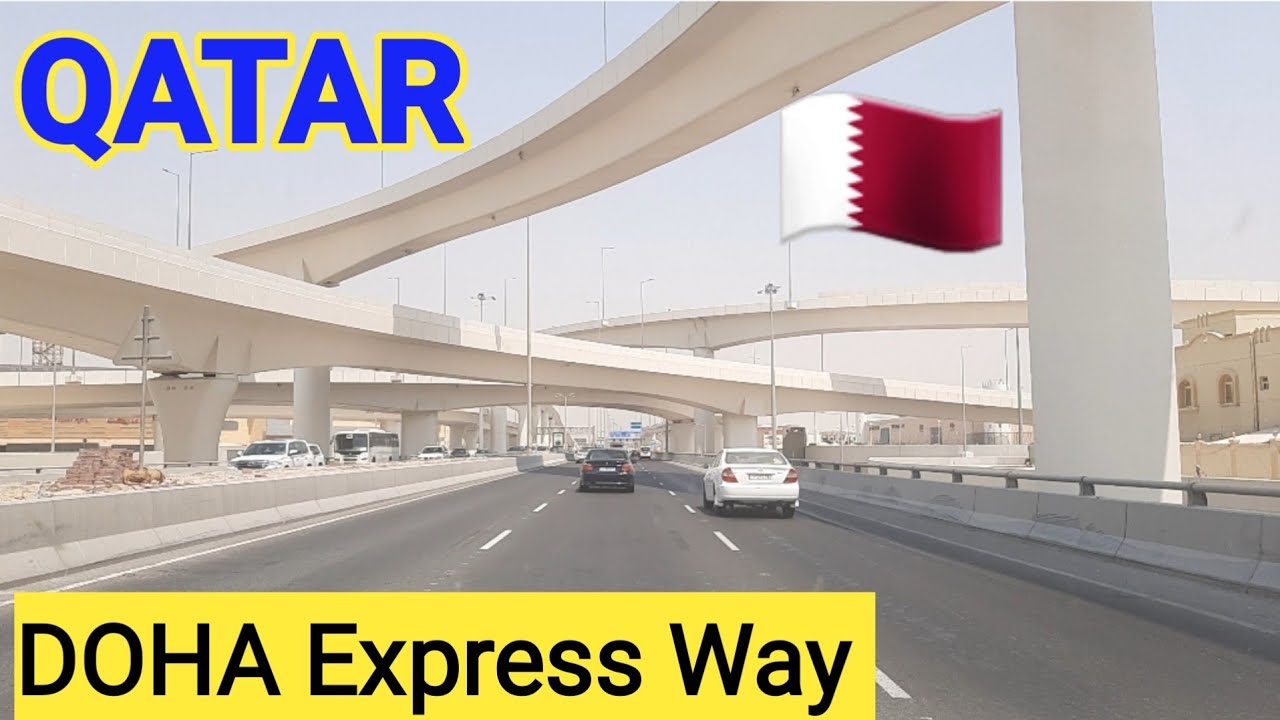 Doha Express Way | How is Doha Express-Way | Qatar Motovlogging - YouTube