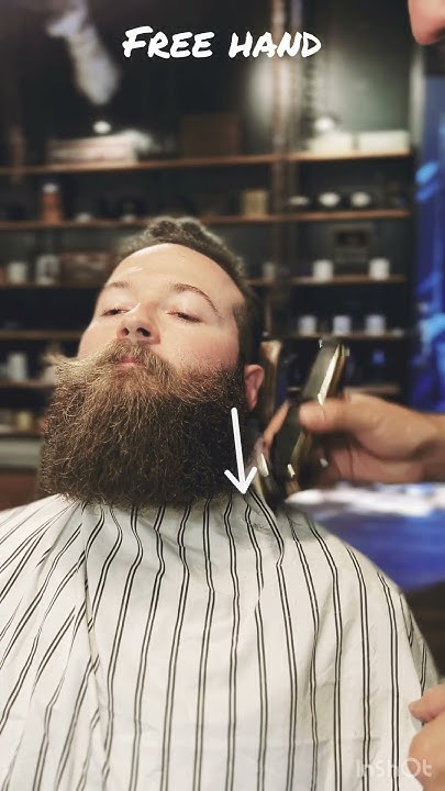 How to trim a FULL BEARD step by step with GQ’s Matty Conrad (short version) - YouTube