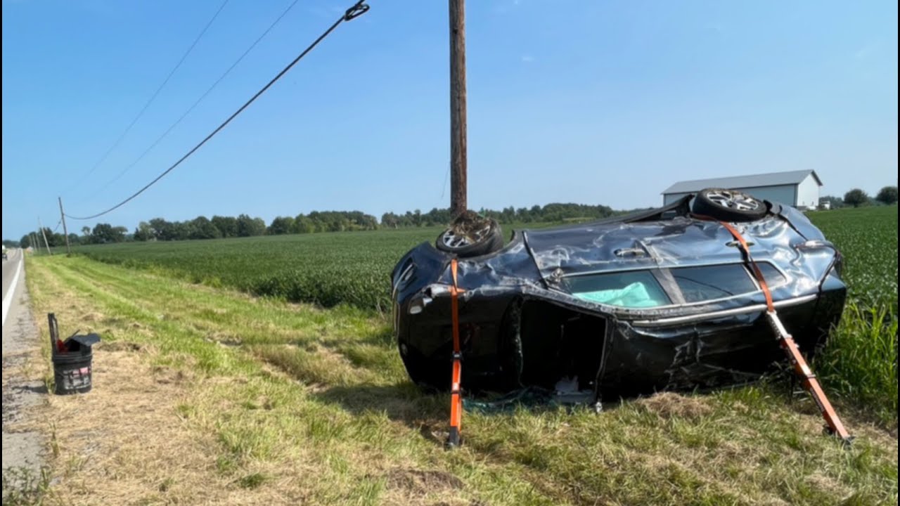 This KIA Will NEVER Drive Again - Rolled Multiple Times! - YouTube