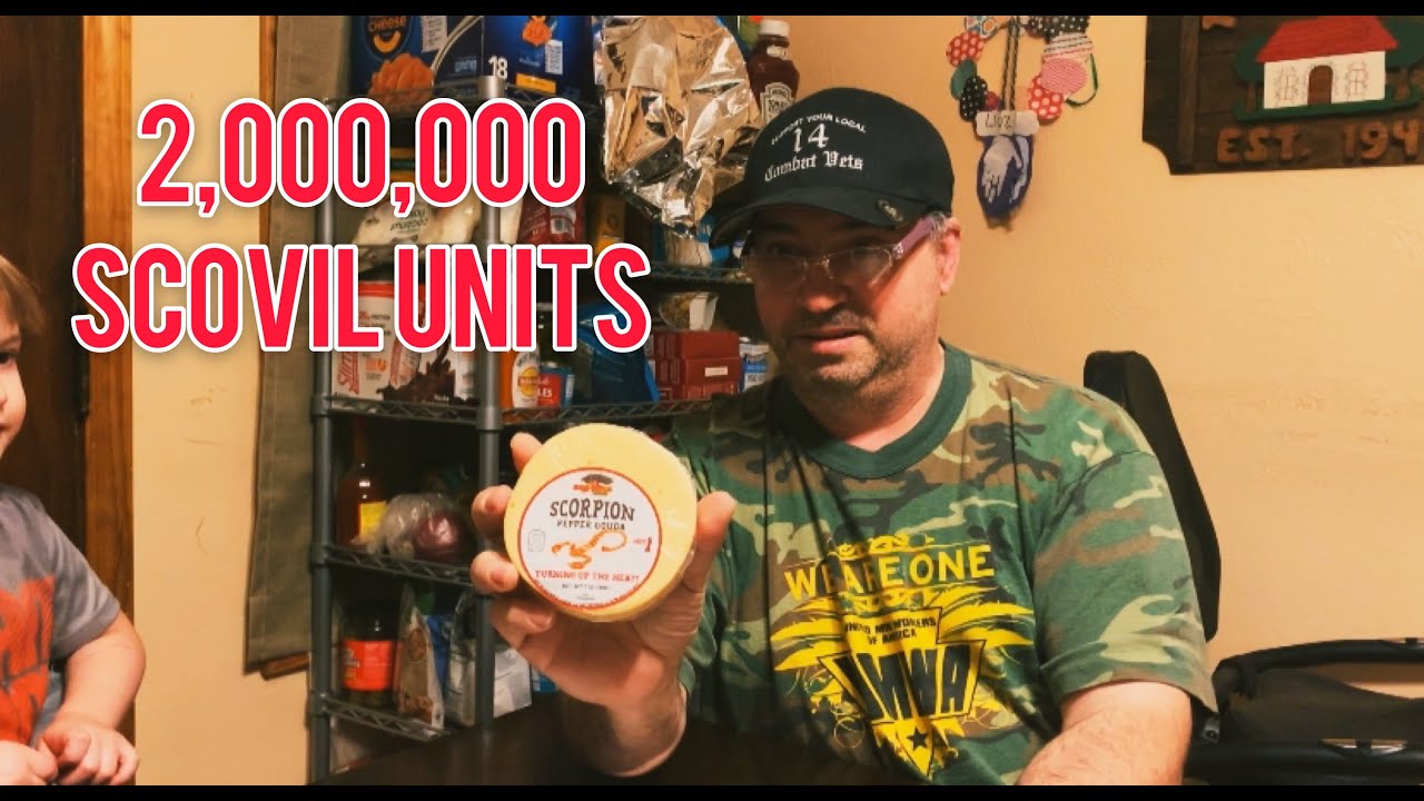 SCORPION PEPPER CHEESE REVIEW! - YouTube