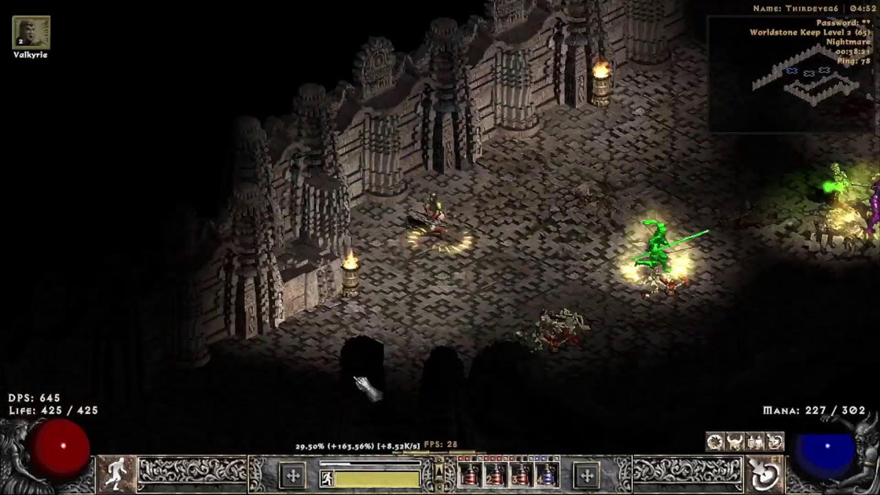 Project Diablo 2 Season 11 - Amzon Magic Arrow | Valkyrie Two Summons ...