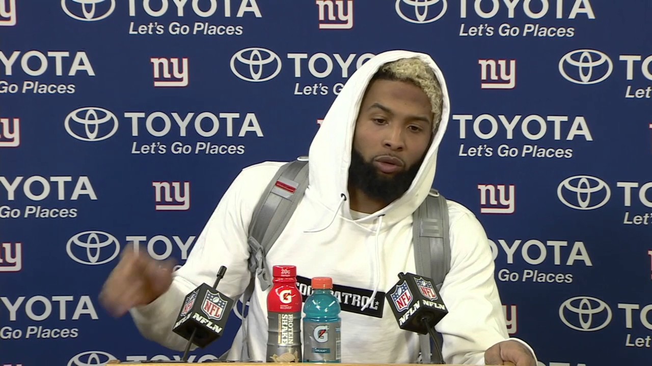Cloud from OBJ's Miami trip hangs over Giants in loss - YouTube