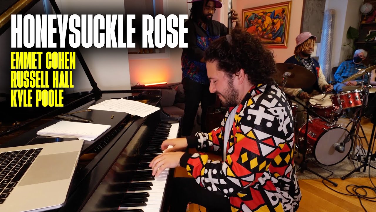 "Honeysuckle Rose" w/ Emmet Cohen, Russell Hall & Kyle Poole - YouTube