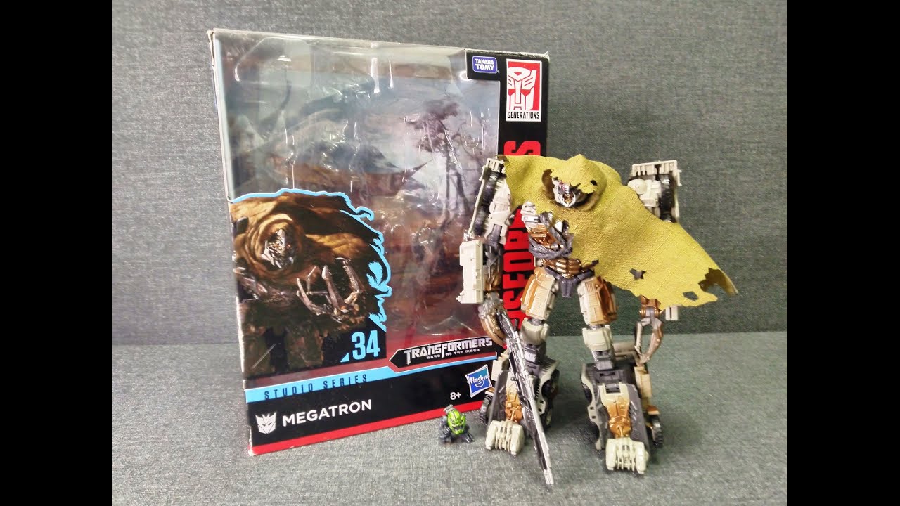 Обзор трансформера Megatron - Studio series - SS-34 - Leader class ...