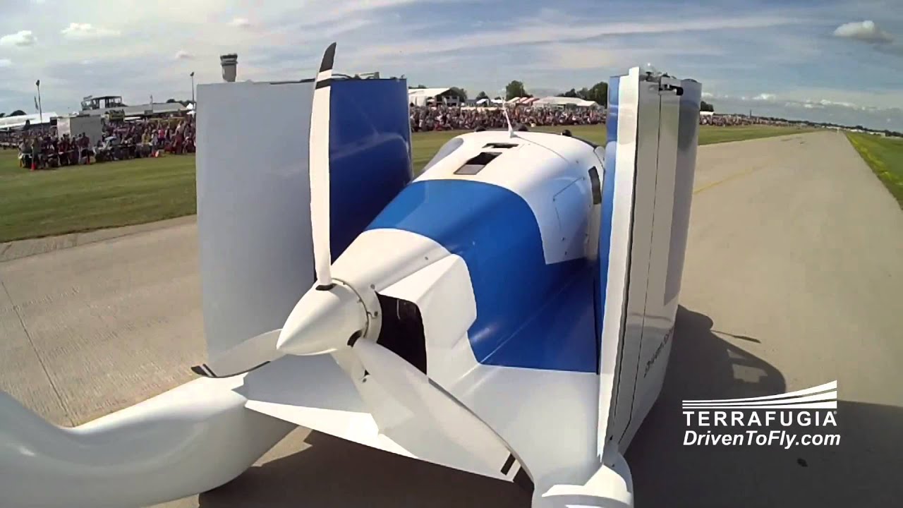 First Public Demonstrations Terrafugia Transition Flying Car, EAA ...