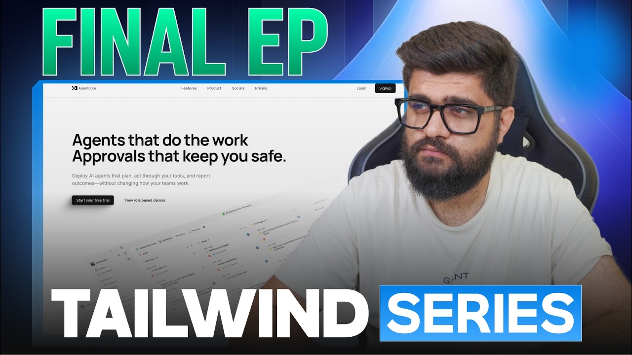 The Ultimate Tailwind CSS Series 2025 | Part 1 | Final EP | Manu Arora ...