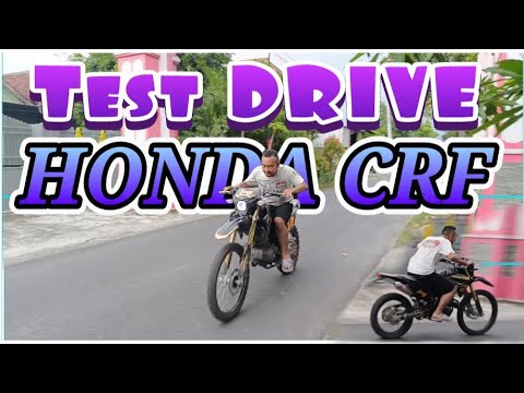 TEST DRIVE HONDA CRF #HONDA #CRF #TRILL #Cross - YouTube