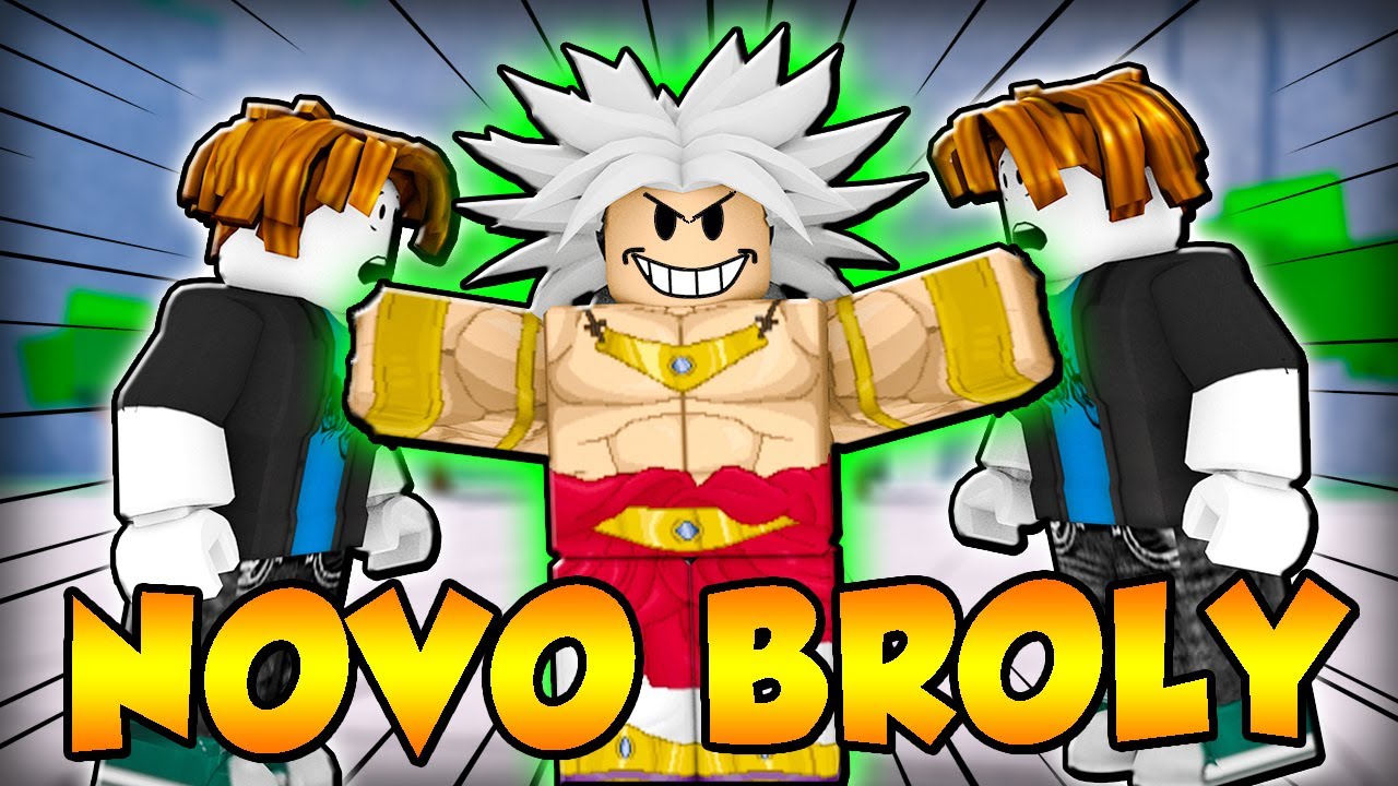 NOVO BROLY ESTÁ MUITO ROUBADO E VOU SER BANIDO POR USAR ELE NO ROBLOX ...
