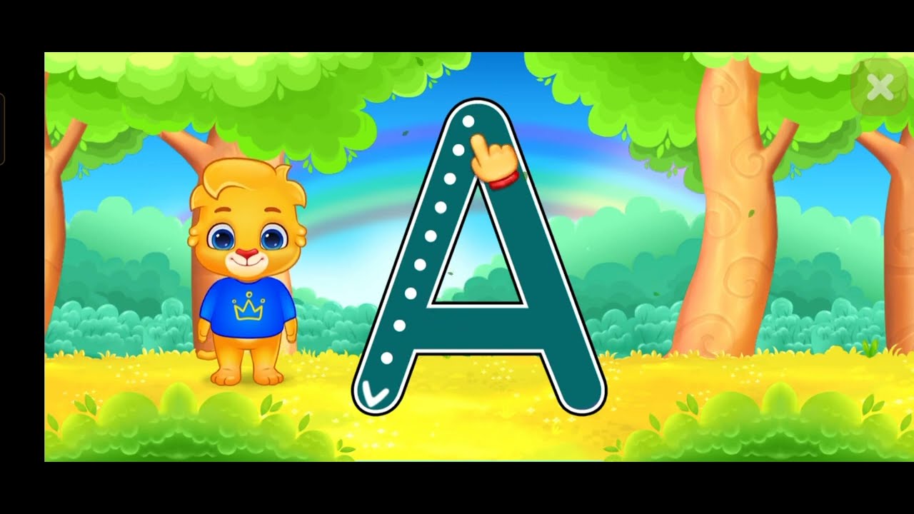 Learn Alphabets ABC with ruby part 1 /chachu tv #cartoon #subscribe # ...