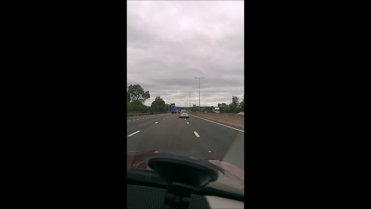 How to Exit M5 Motorway - YouTube