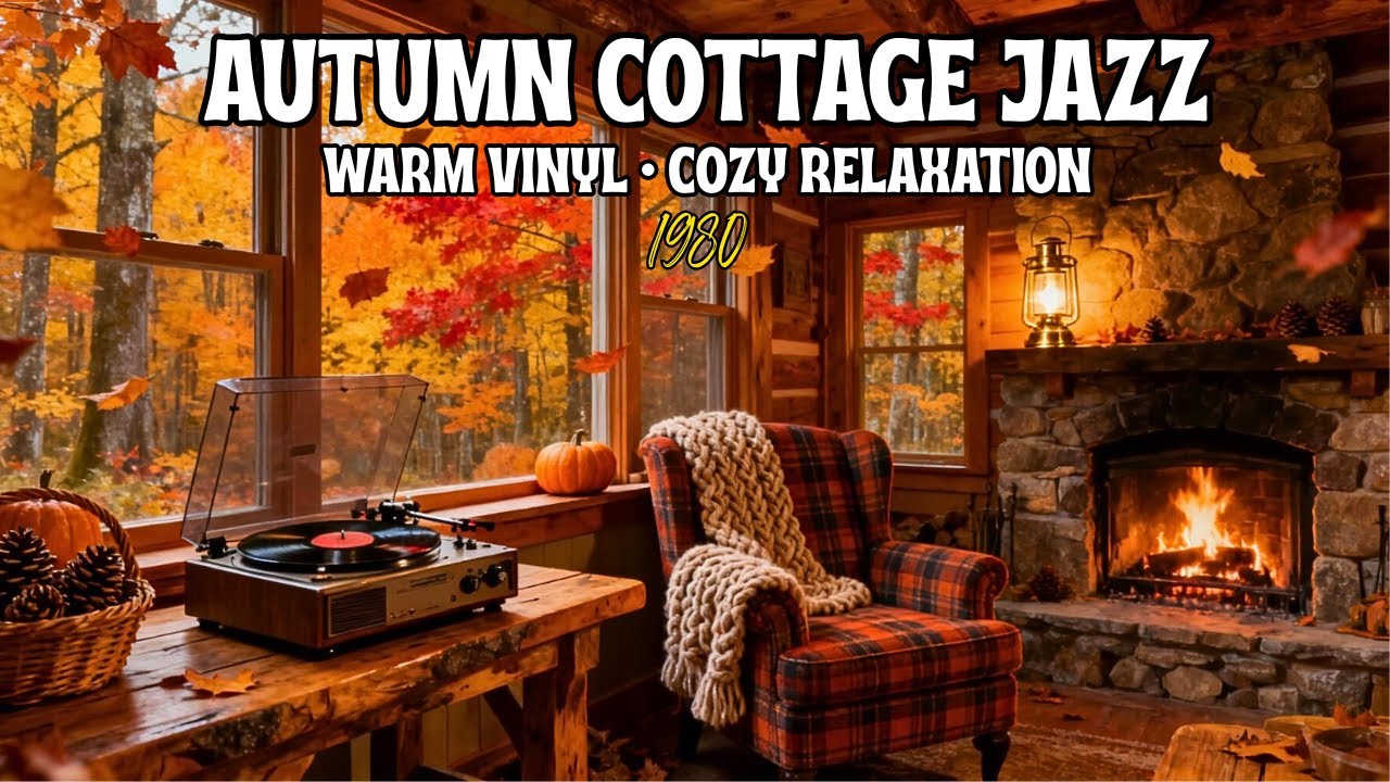 80s Jazz x Soulful R&B – Autumn Forest Cottage Vinyl Jazz for Cozy ...