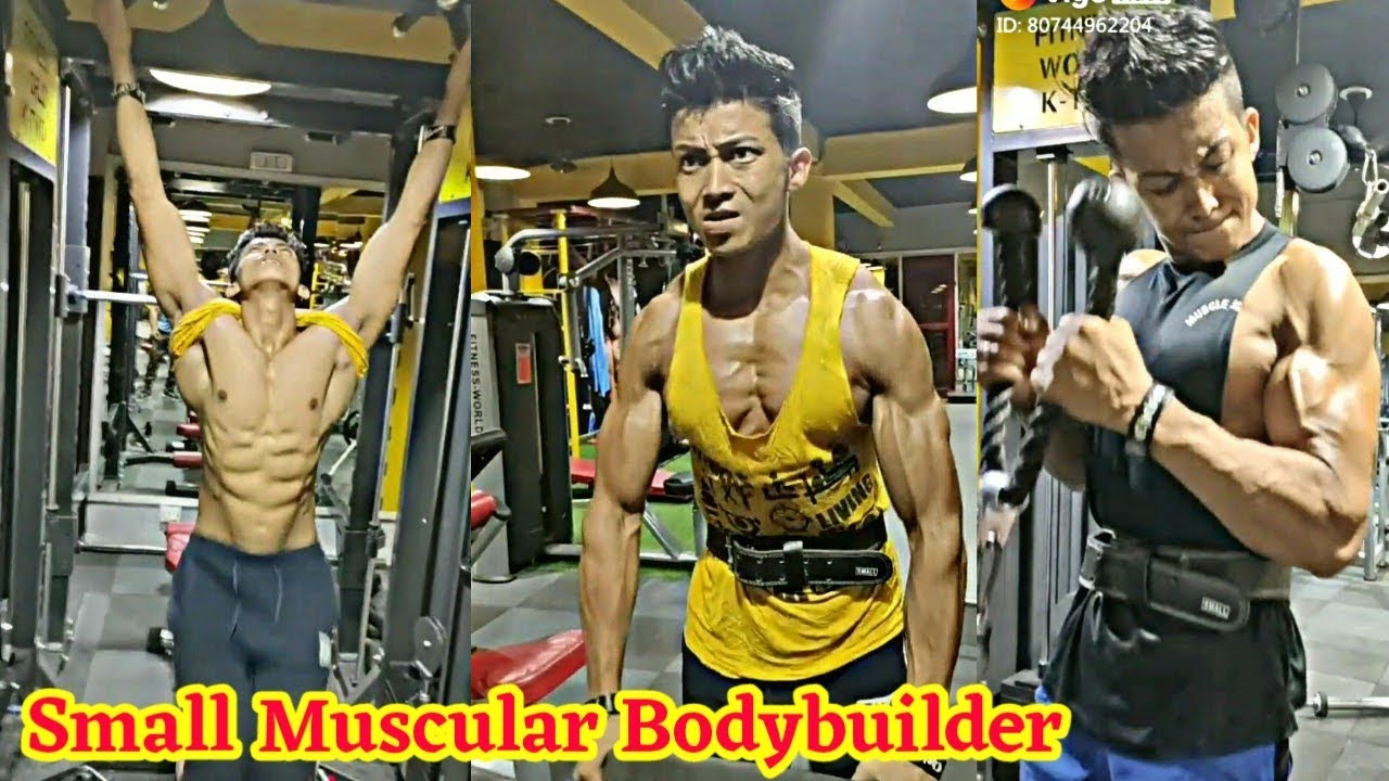 Small Muscular Bodybuilder || Hard GYM Workout || New Viral Vigo Video ...