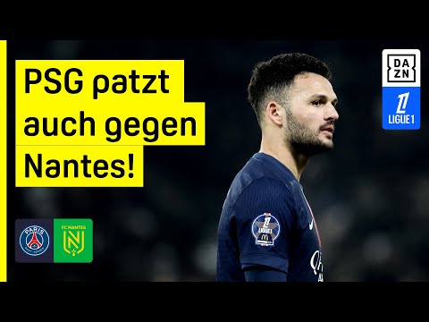 Fantastisches Umschaltspiel von Nantesl! PSG enttäuscht in der Liga: PSG - Nantes | Ligue 1 | DAZN