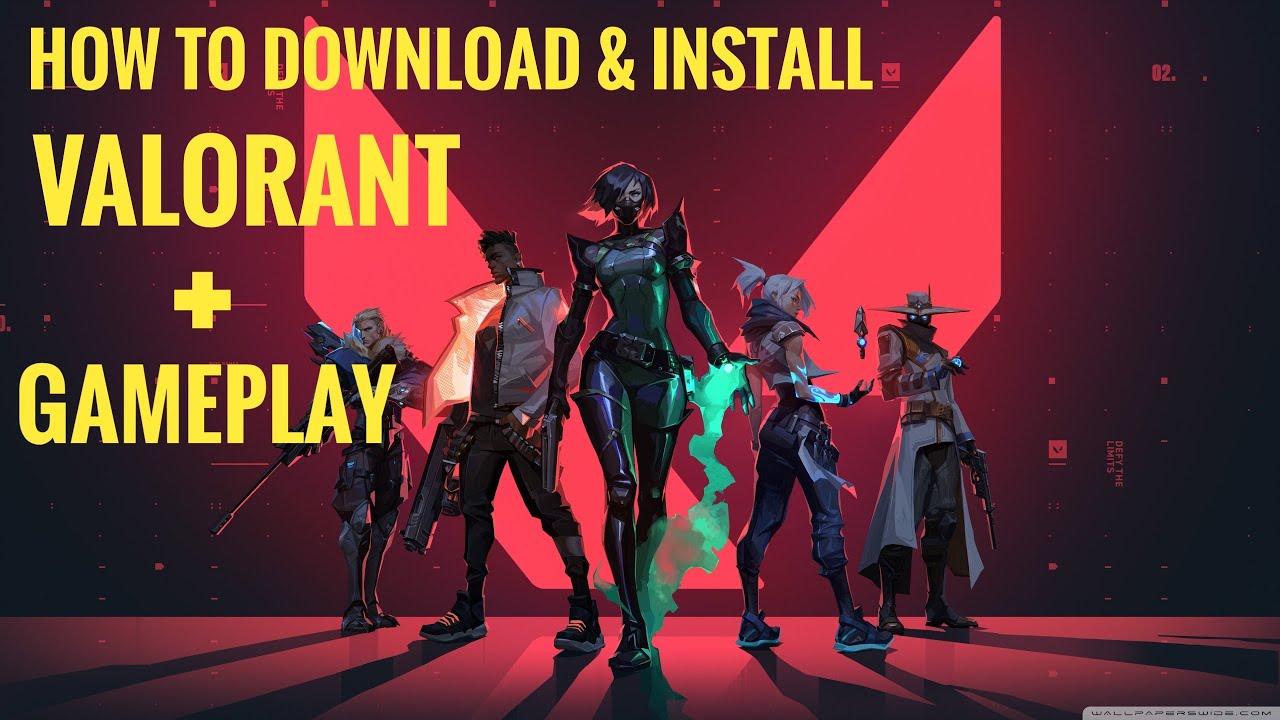HOW TO DOWNLOAD & INSTALL VALORANT PC + GAMEPLAY | TUTORIAL - YouTube