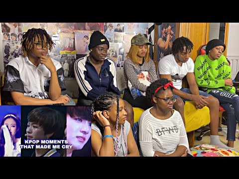 Kpop moments that made me cry (Reaction)