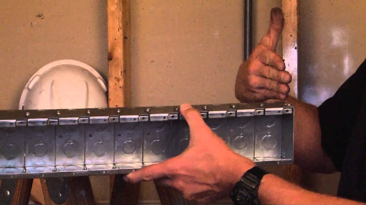 Masonry Boxes: Gangable, 2-1/2" Deep, Ten Gang Masonry Box TB-1025-G ...