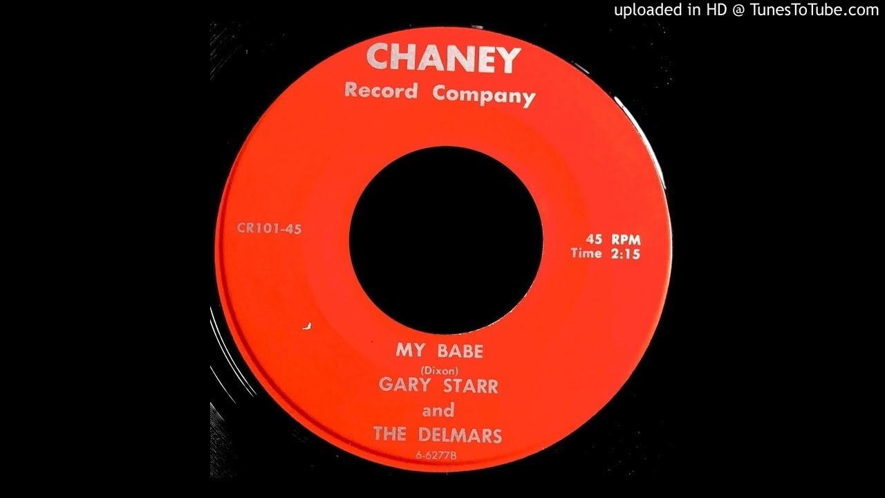 Gary Starr & The Delmars - My Babe - Chaney 45 - YouTube