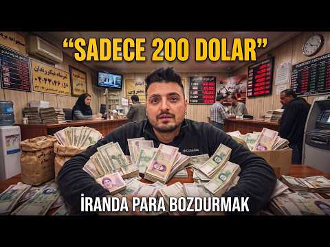 İran Ekonomisinin Çöküşü / Para Bozdurmanın Şok Edici Gerçeği