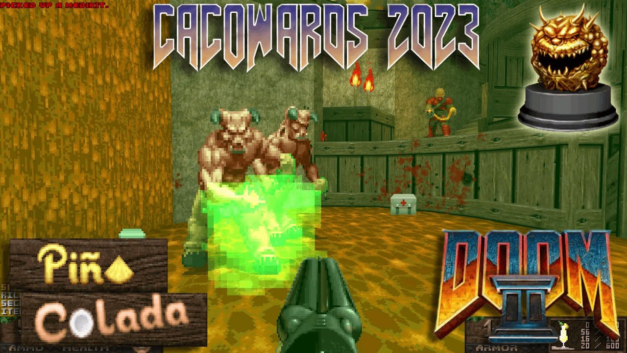 DOOM 2: Piña Colada wad gameplay - You will need one after playing ...