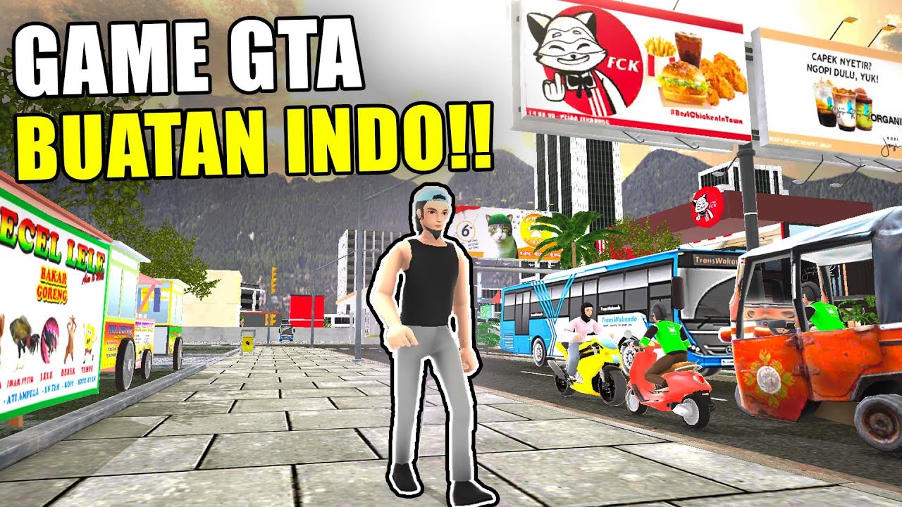 GUA BIKIN GAME GTA INDO DAN RILIS DI HP!!! - YouTube