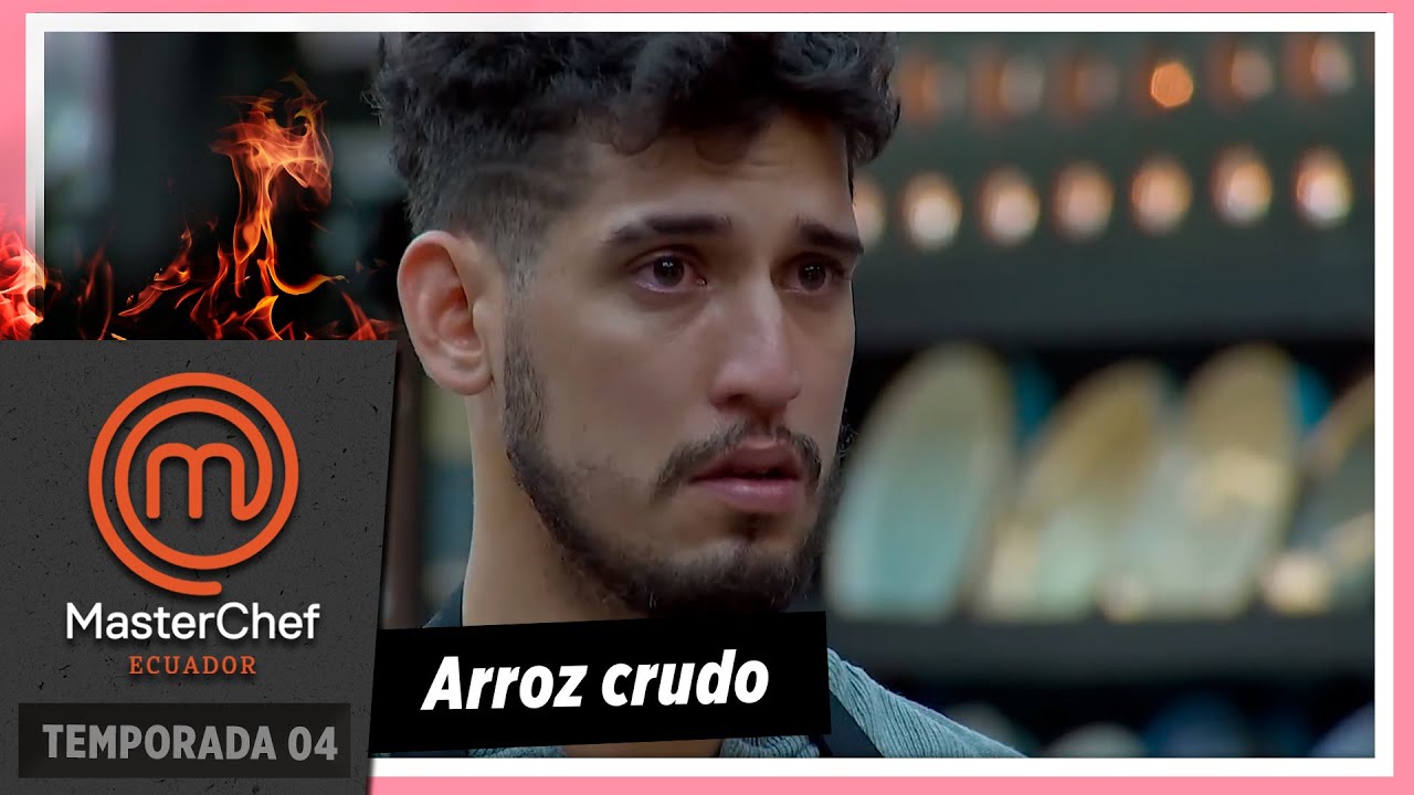 El plato de Alejandro tenía buenos sabores pero el arroz no salió bien ...