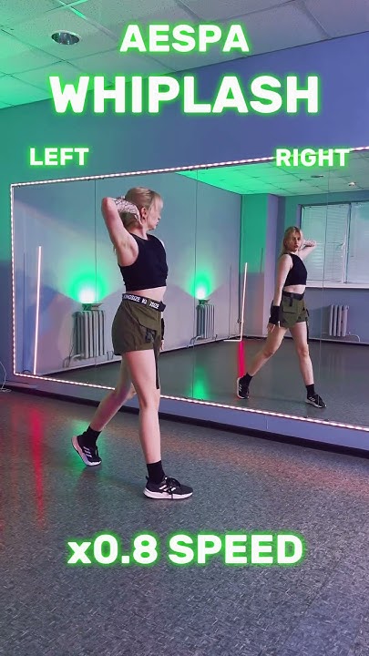 AESPA - Whiplash Tutorial Mirrored Dance - YouTube