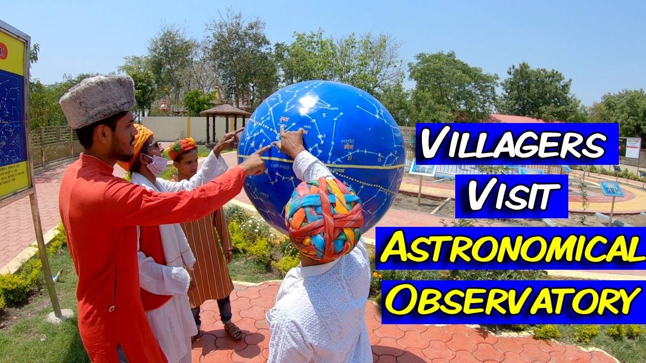 Villagers Visit Astronomical Observatory ! Common Man Show - YouTube