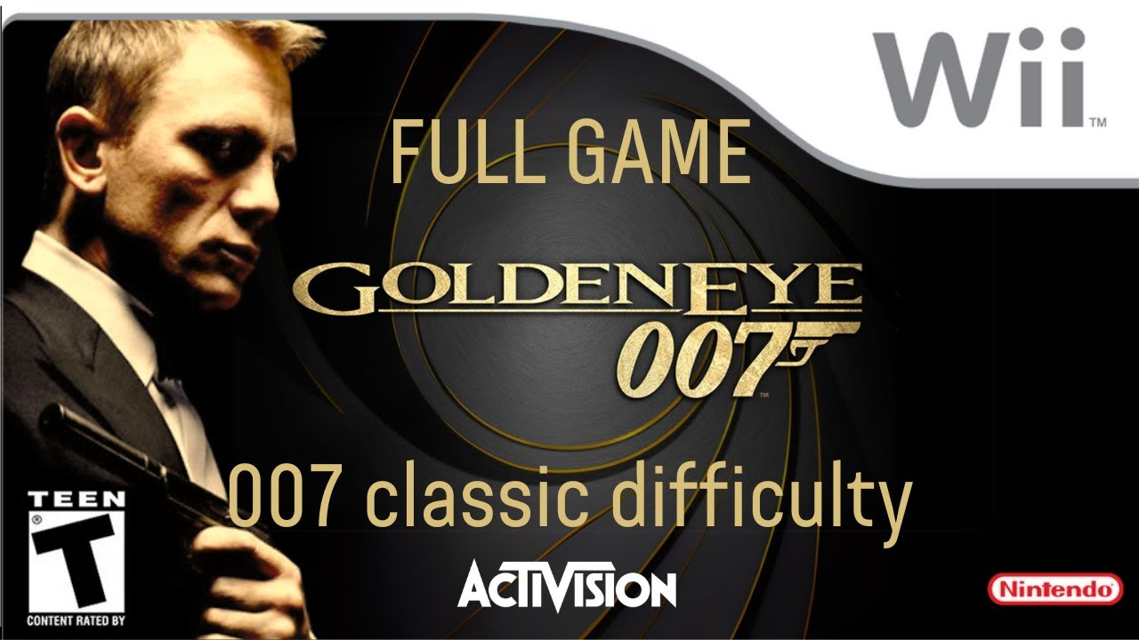 Goldeneye 007 - Longplay (Wii - 007 classic difficulty) - YouTube