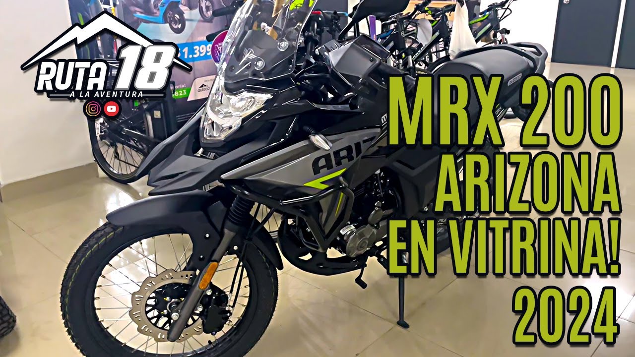 MRX ARIZONA 200 Ahora si en vitrinas 🔥 / Lanzamiento oficial - YouTube