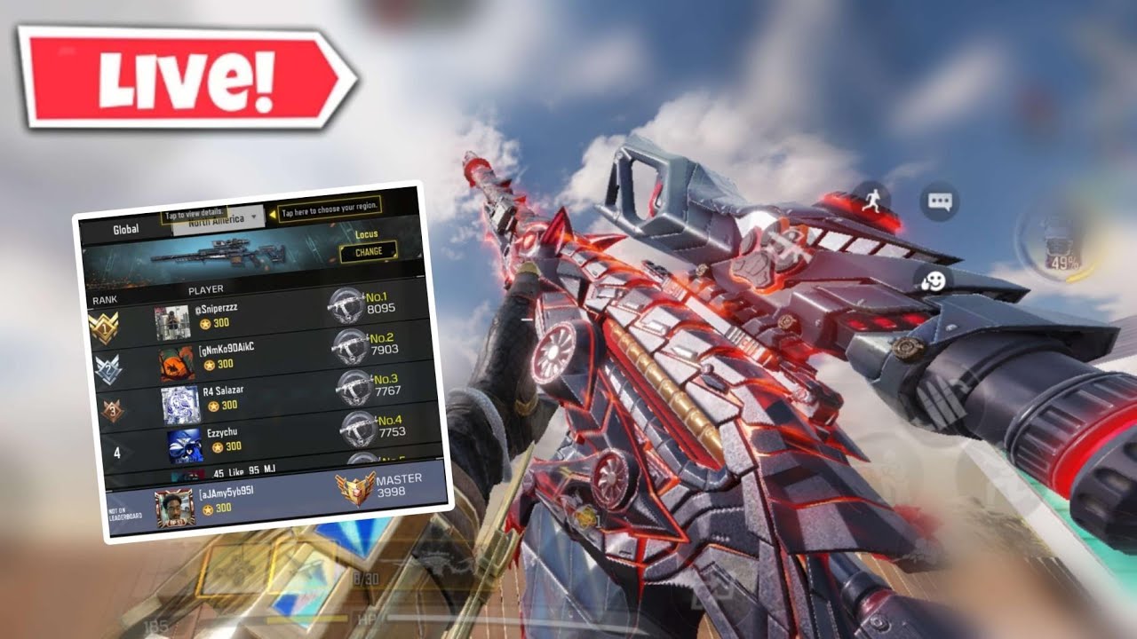 TRYING OUT MY NEW HUD!! BR LATER?? CODM LIVE STREAM - YouTube