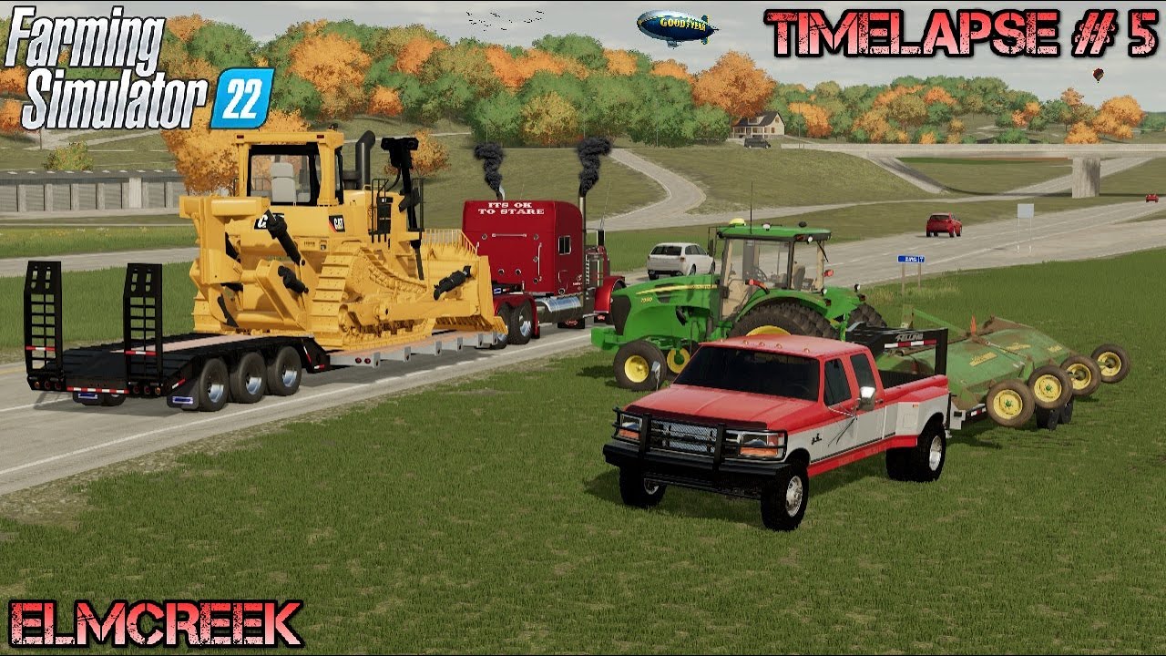 MULCHING near HIGHWAY! 😱 New CAT D10T bulldozer & VISITING CORN MAZE! 🤩 ...