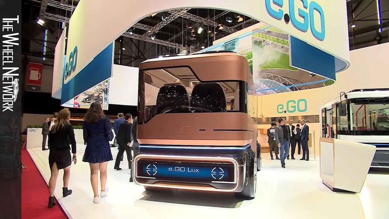 e.Go Life and Electric Bus at the 2019 Geneva Motor Show - YouTube