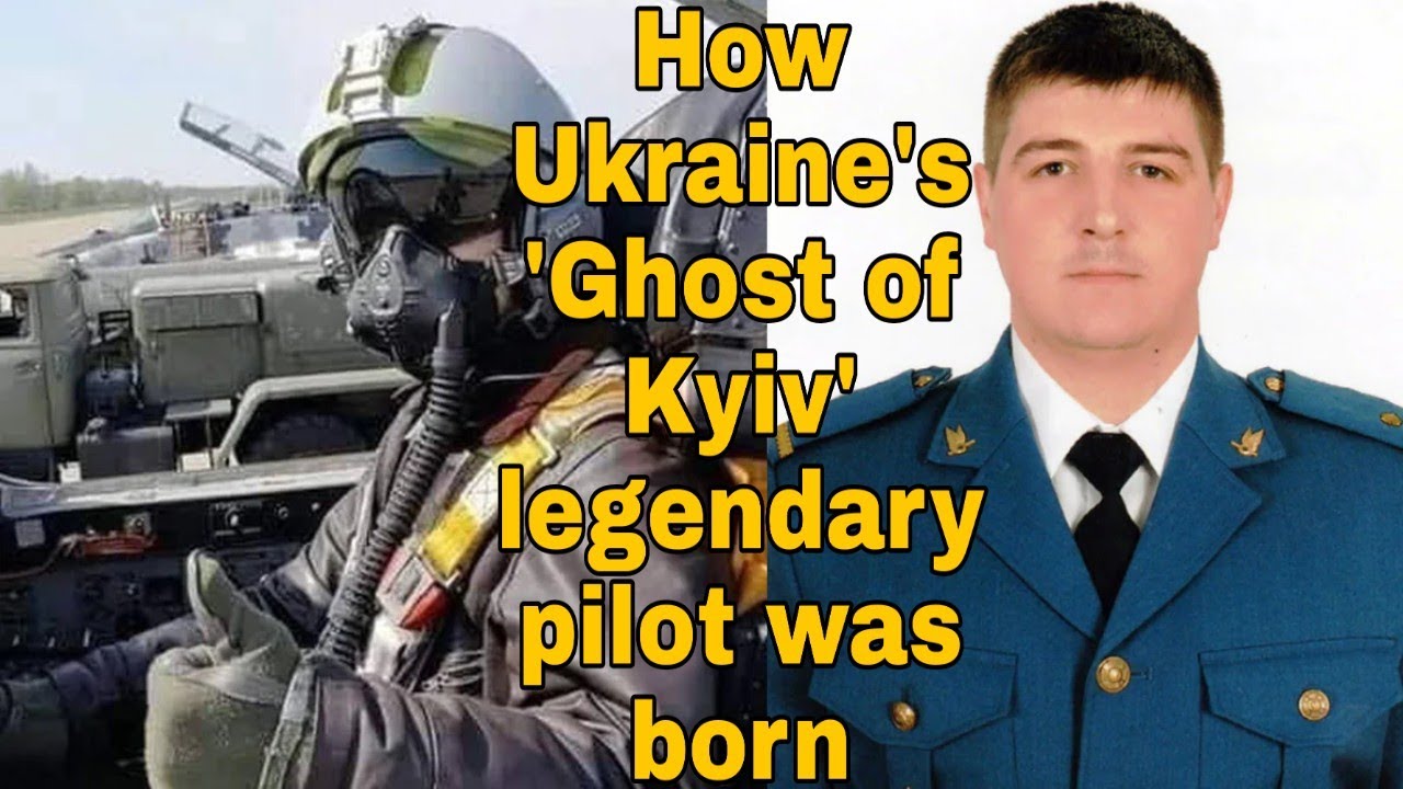 How Ukraine's 'Ghost of Kyiv' legendary pilot was born - YouTube
