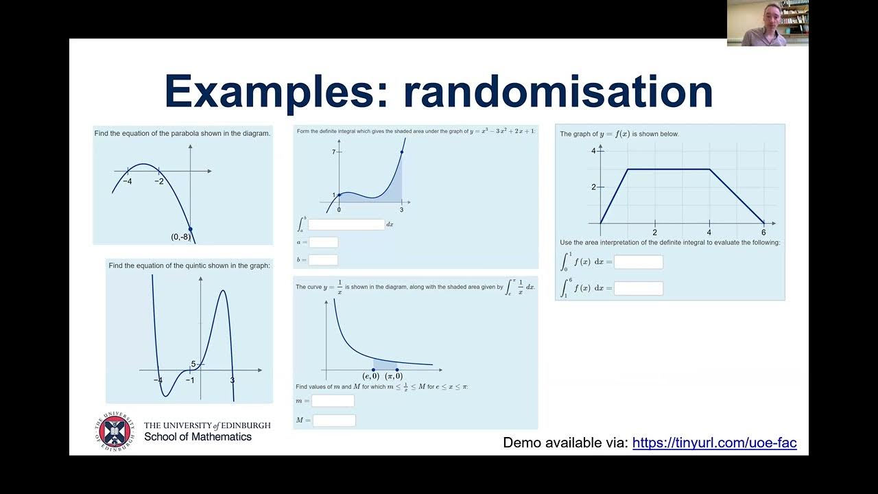 George Kinnear (Edinburgh) Diagrams and interactivity in STACK questions using JSXGraph - YouTube