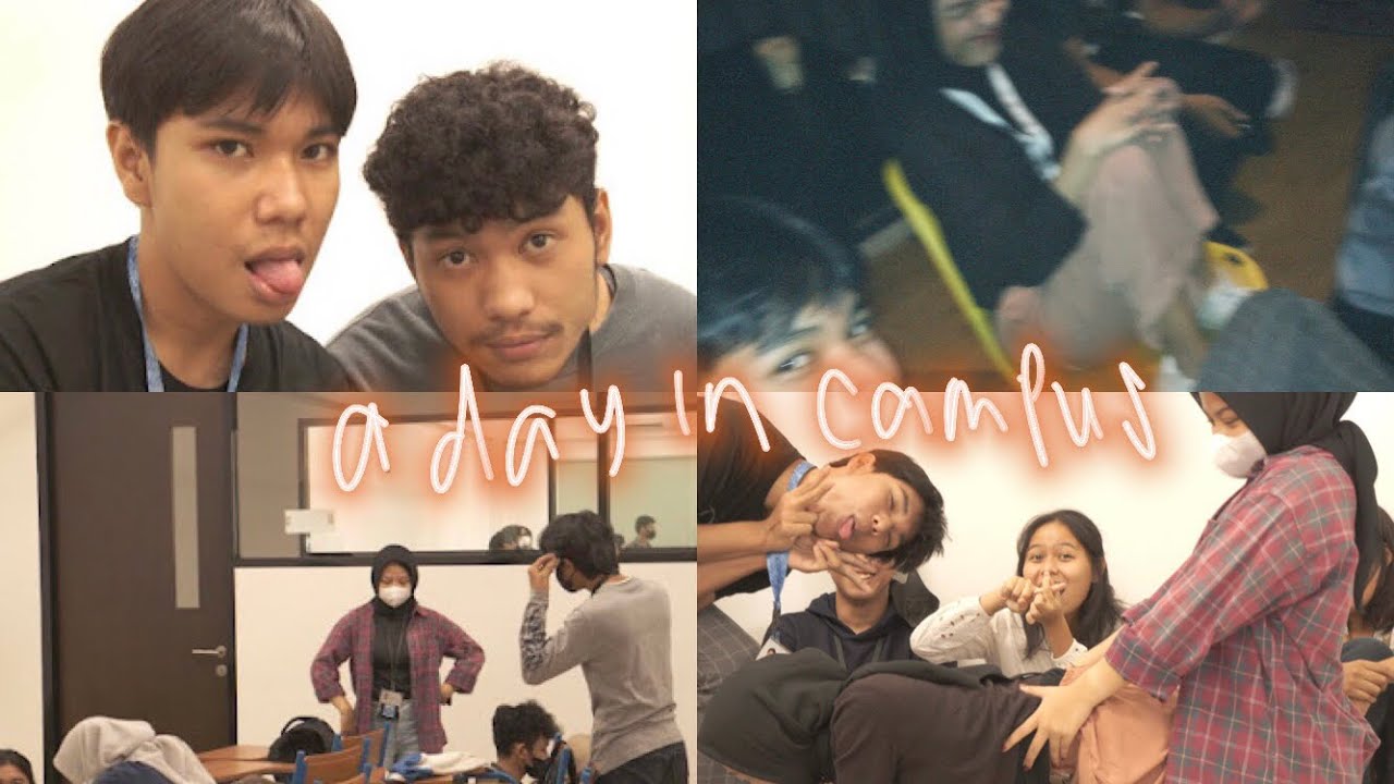 a day in campus #1 : random thoughts warning! - YouTube