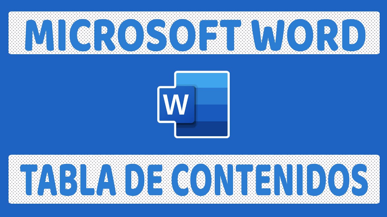 Microsoft Word Parte 12 - Lista Multinivel o Tabla de Contenidos - YouTube