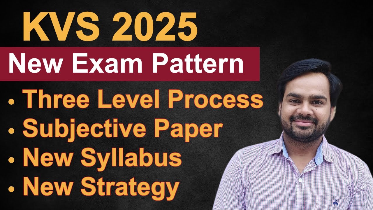 KVS NEW Exam Pattern | KVS Vacancy 2025 | KVS Subjective Paper | KVS ...