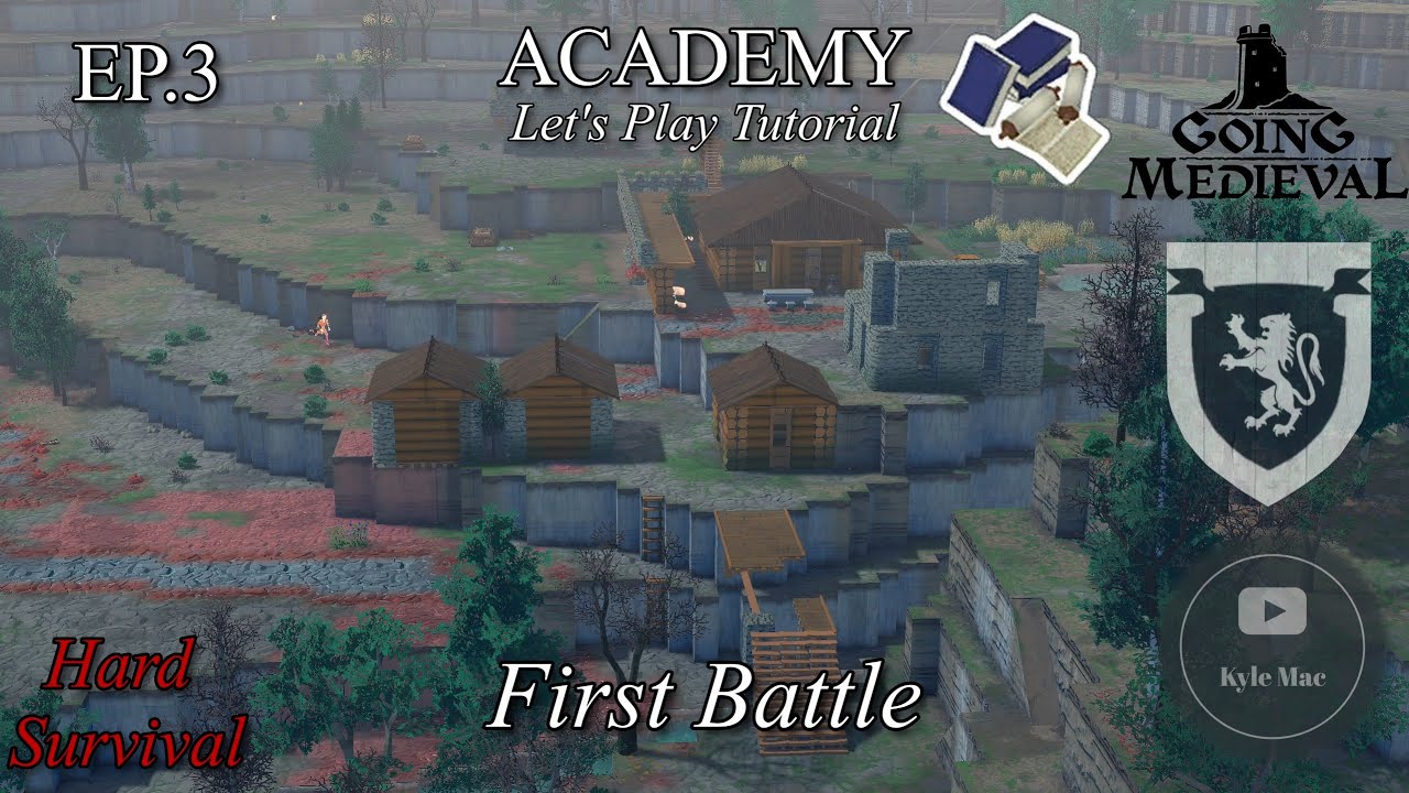 Going Medieval: Academy – Let’s Play Tutorial: EP3 – First Battle - YouTube