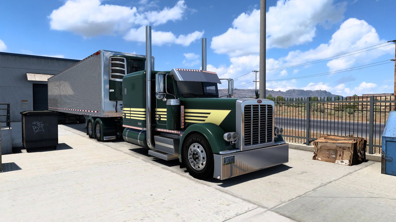 Custom Pete With A Screaming Caterpillar - YouTube