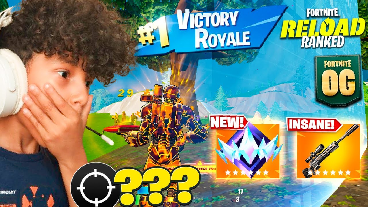 PRODIGY! OG FORTNITE RANKED RELOAD HIGH LEVEL GAMEPLAY MOUSE AND ...